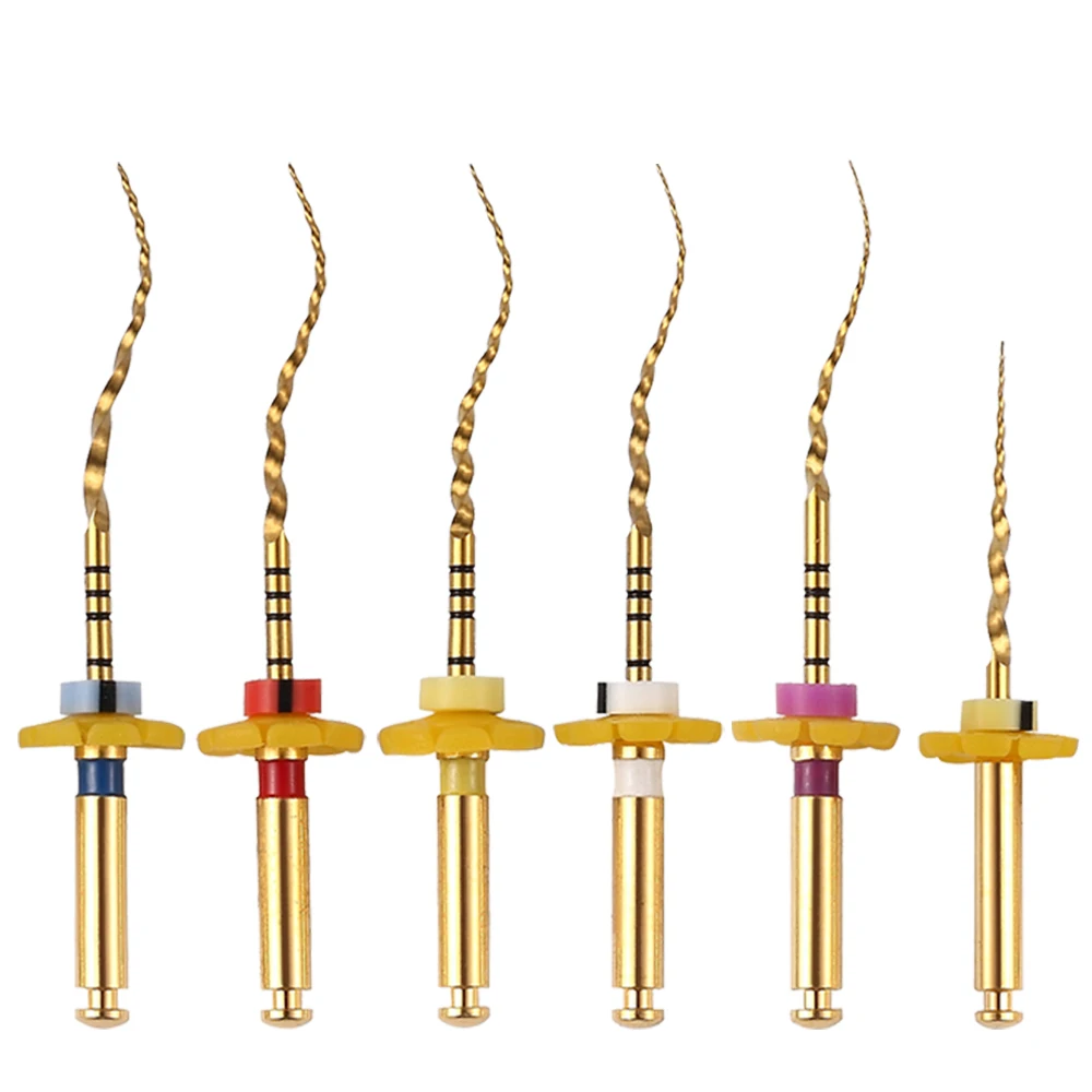 Dental-Heat-Activated-Super-Gold-Pro-Flexible-Rotary-Files-Golden ...