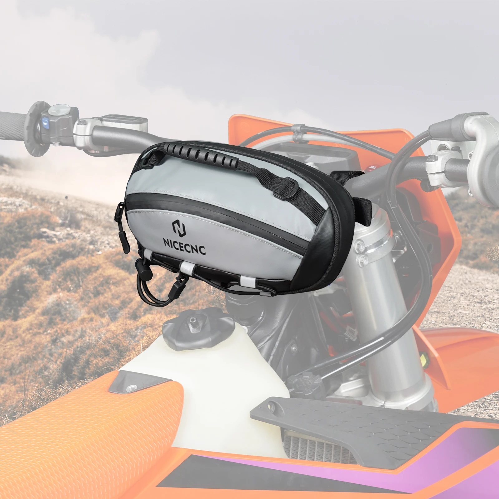 Motorcycle-Handlebar-Bag-Crusier-MTB-Horizontal-Dirt-Bike-Handlebar ...