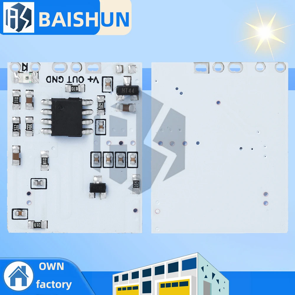 P02 radar induction module low-power Switch Module 3.9G LED Intelligent ...