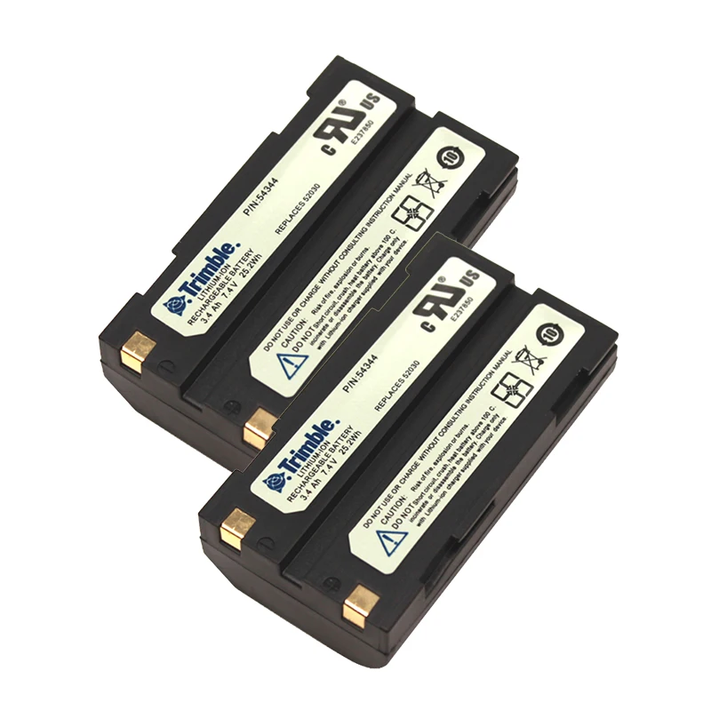2pcs Battery 54344 Compatible with Trimble R4 R6 R7 R8 5700 5800 GPS ...