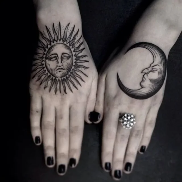 Gothic Sun Tattoos Tattoo Uploaded By Sunu Puspita Nala Sebayang