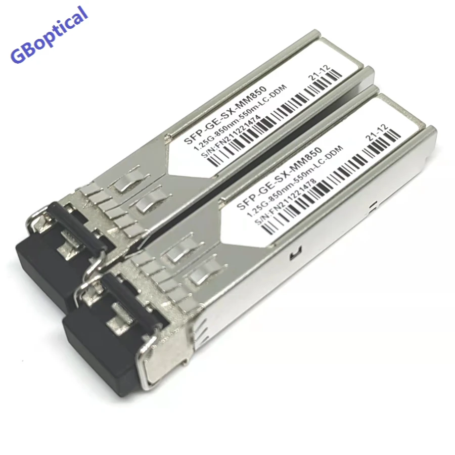 1G SFP SX LC Multimode Module 1000Base SX Mini Gbic Transceiver Compatible for Cisco GLC SX MMD ...