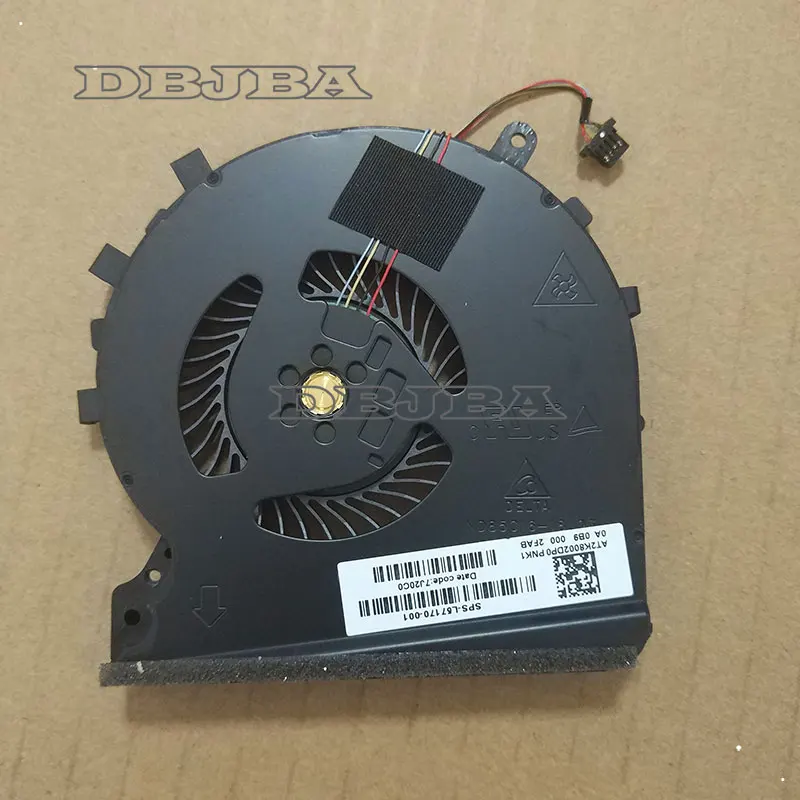 GPU fan for HP 15-DK ND85C16-18L03 L57170-001 M04851-001 AT2K8002DP0 ...