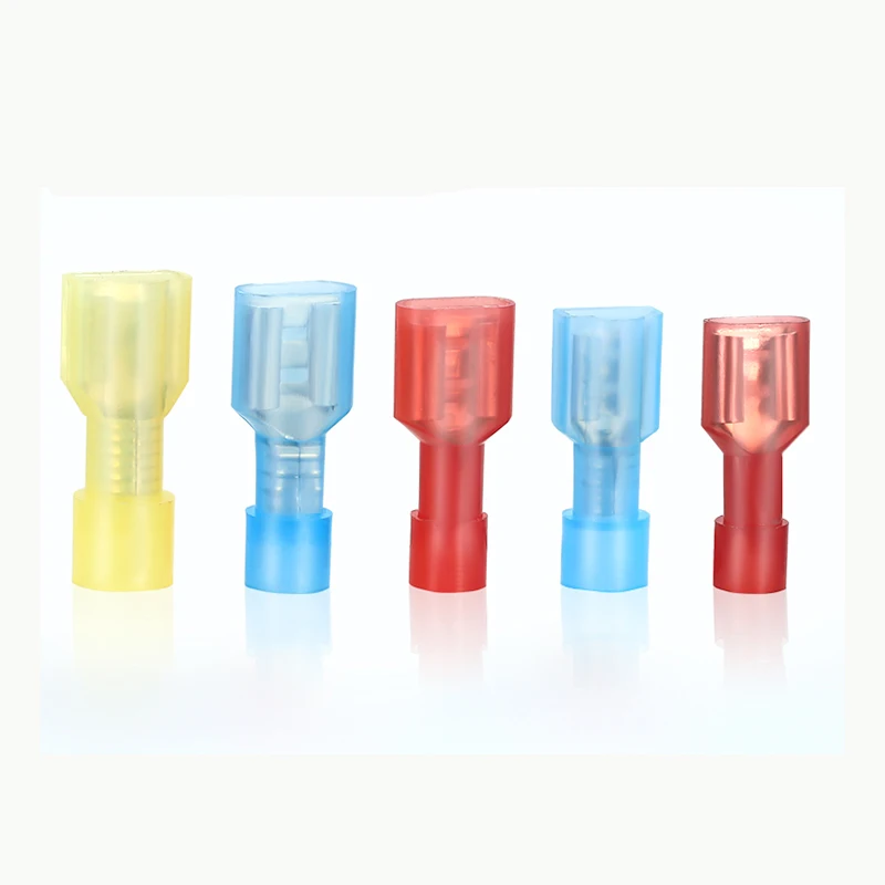 50PCS-FDFN1-25-187-FDFN1-25-250-FDFN1-25-110-FDFN-Female-Full-Insulated ...