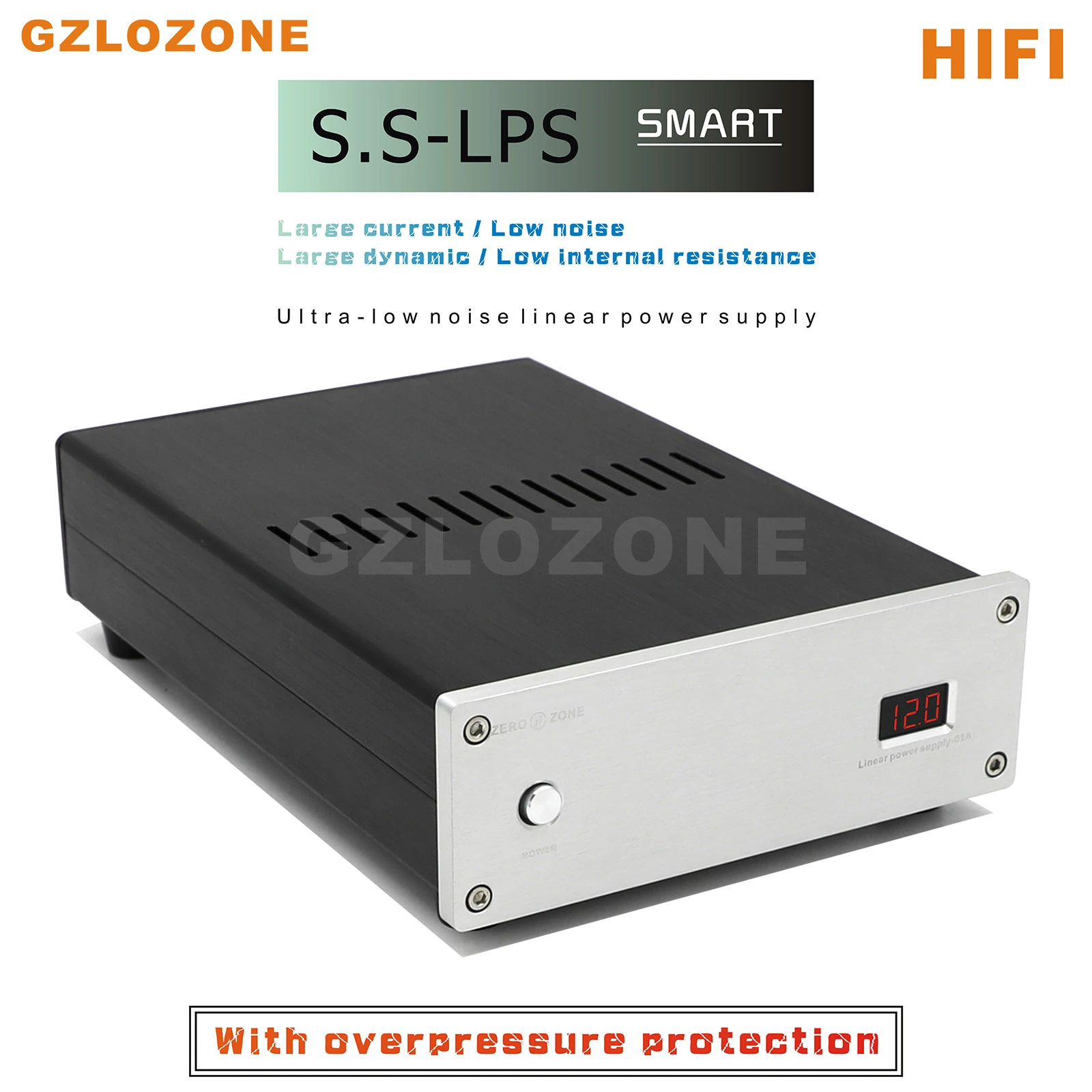Smart Ver HIFI S.S-LPS-1706A Ultra-low noise Linear netzteil DC 5V/9V ...