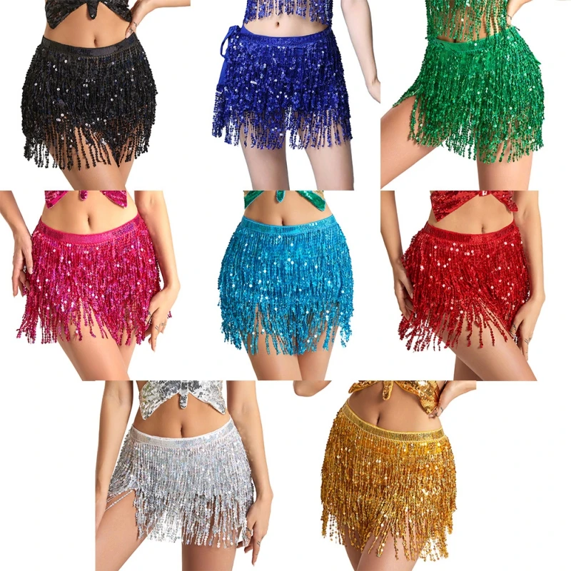 11-Colors-Belly-Dancing-Tassels-Hip-Scarfs-Women-s-Belt-Accessories-3 ...