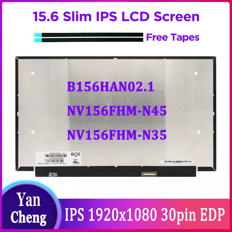15-6-NT156FHM-N61-N61-fit-B156HAN02-1-B156HAN02-2-N156HCA-EAB-NV156FHM ...