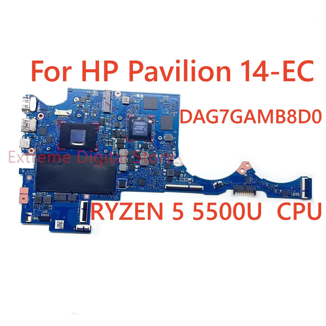 DAG7GAMB8D0 M52707-601 M52707-001 For HP Pavilion 14-EC Laptop ...