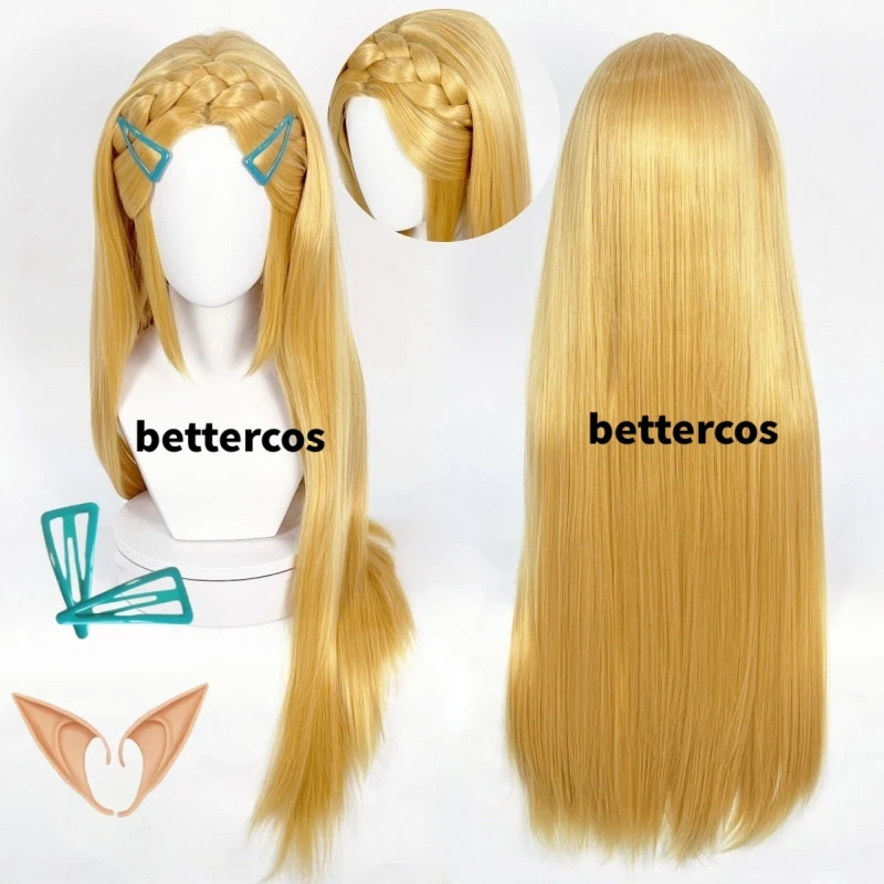 Zelda-Wig-Princess-Cosplay-Wig-80cm-Golden-Braid-Cosplay-Anime-Wig-With ...