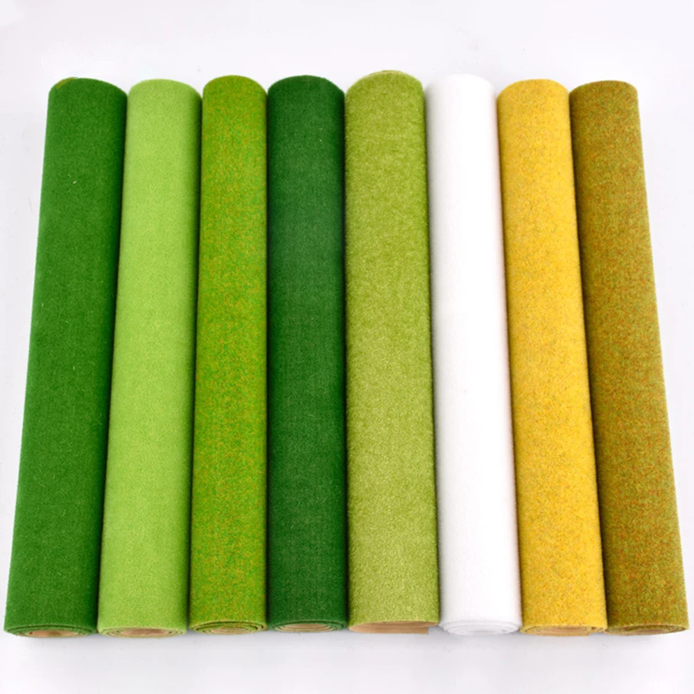 35x100cm-Grass-Mat-Thin-Artificial-Lawns-Landscape-Grass-Mat-For-Model ...