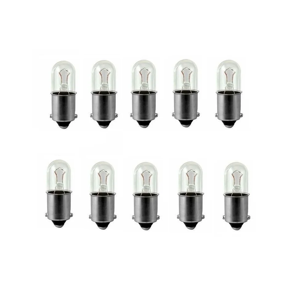 Bayonet Miniature Bulb #44 1866 1888 1847 BA9s 6.3V 250mA T-3-1/4 Fits ...