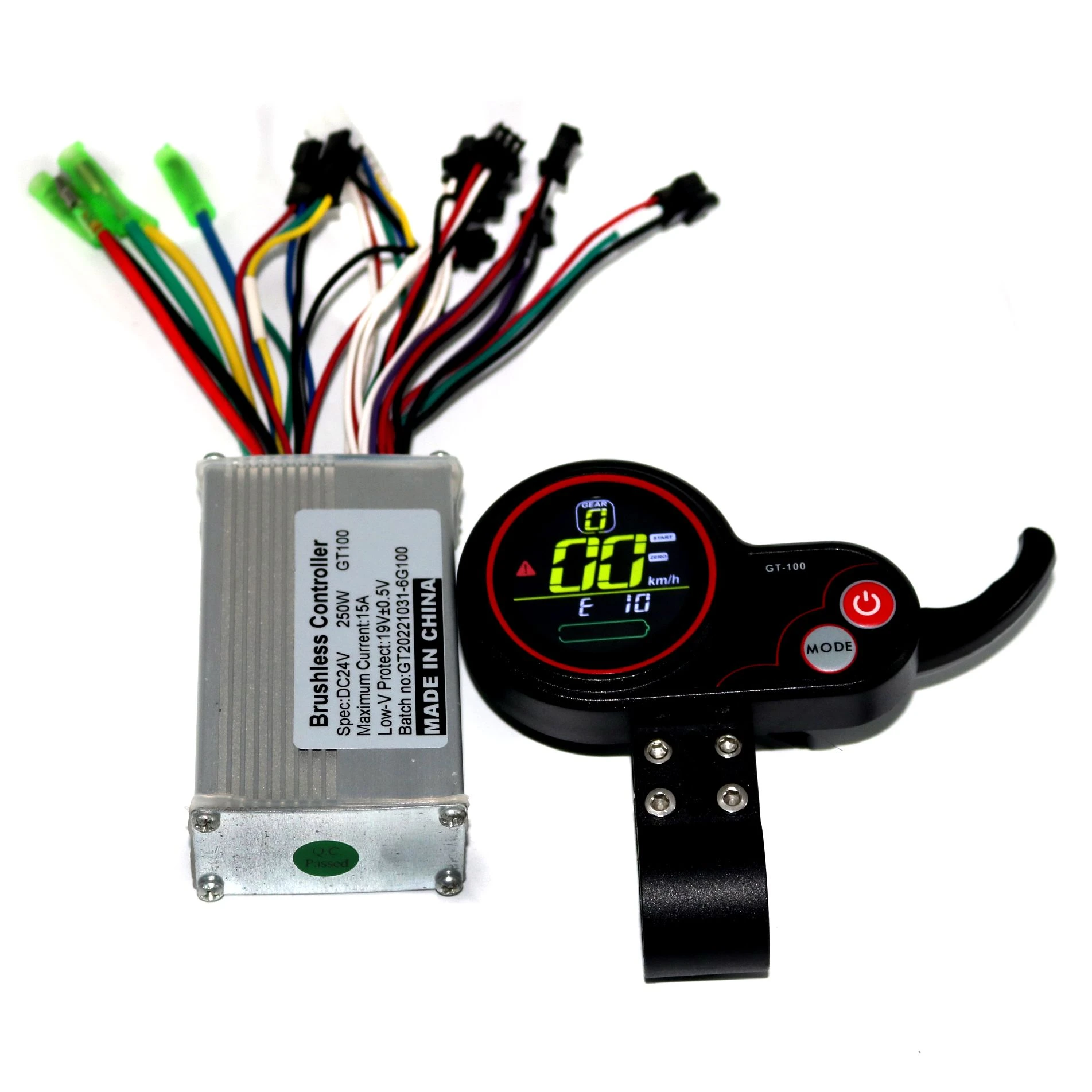36v 250w Brushless Motor Controller Lcd | 250w 36v Controller Display ...