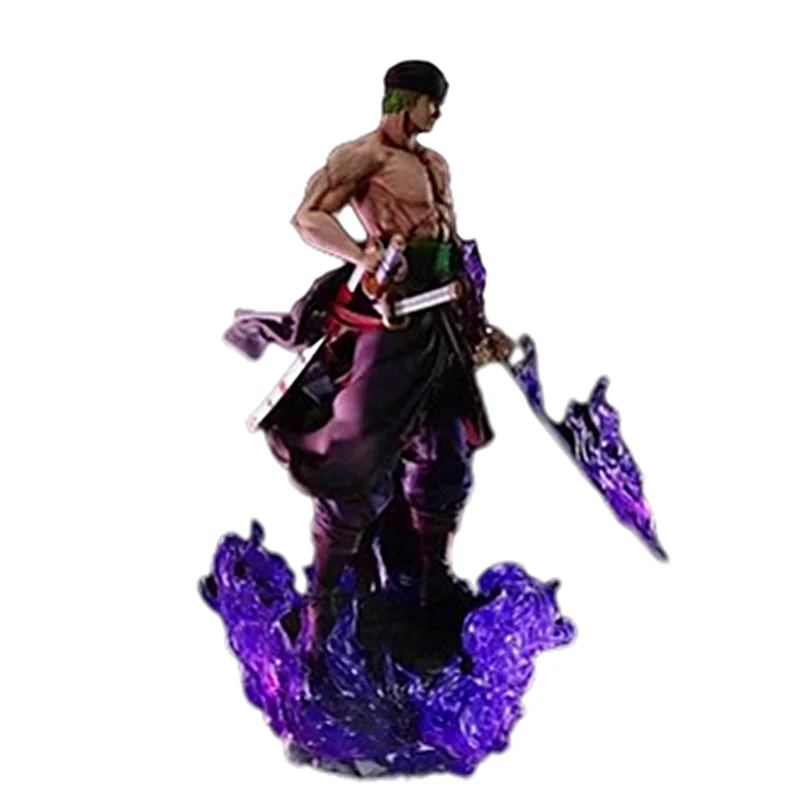 ONE-PIECE-Roronoa-Zoro-Yanmo-1-4-GK-Resin-Statue-Action-Figures-Model ...