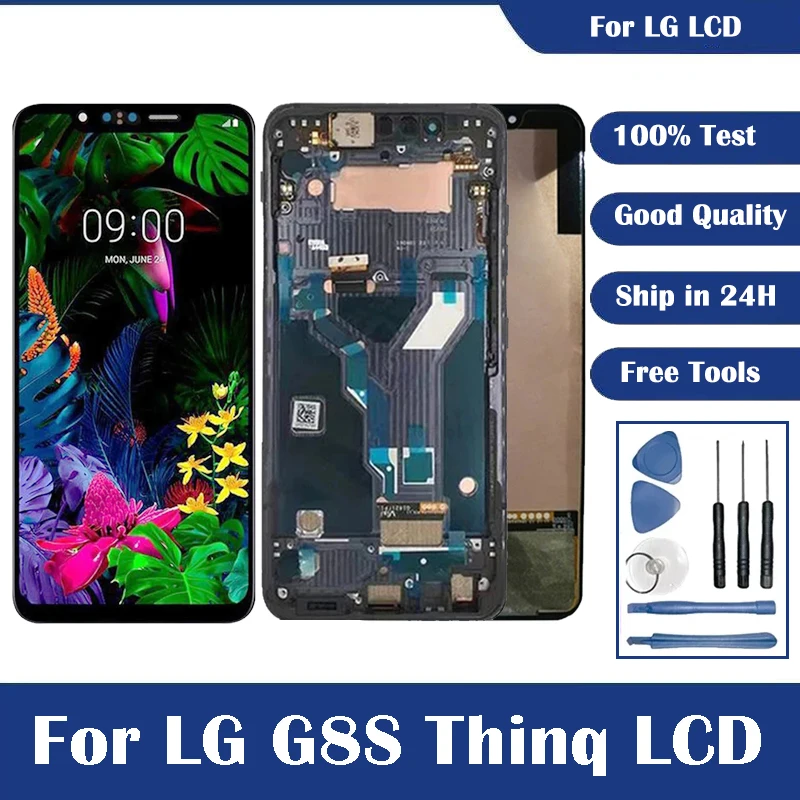 Pantalla-t-ctil-LCD-Super-AMOLED-para-LG-G8S-ThinQ-LM-G810-LMG810 ...