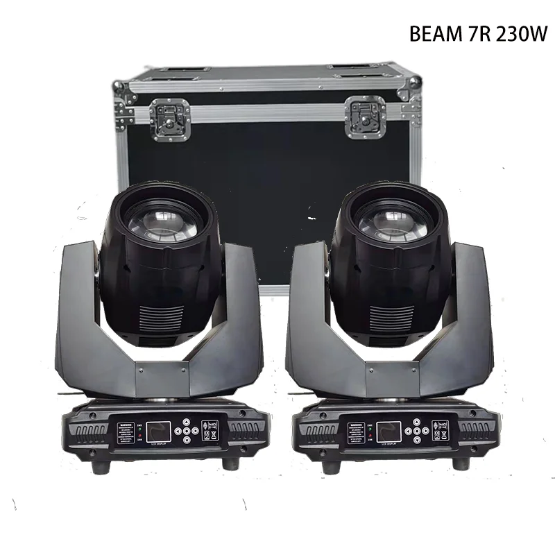 Stage-Light-Beam-7R-230W-Led-Spot-Flightcase-Sharpy-Lamb-Gobo-Lyre-DMX ...