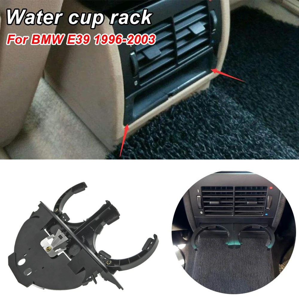 Car-Vehicle-Rear-Dual-Drink-Water-Cup-Holder-51168184520-For-BMW-E39 ...