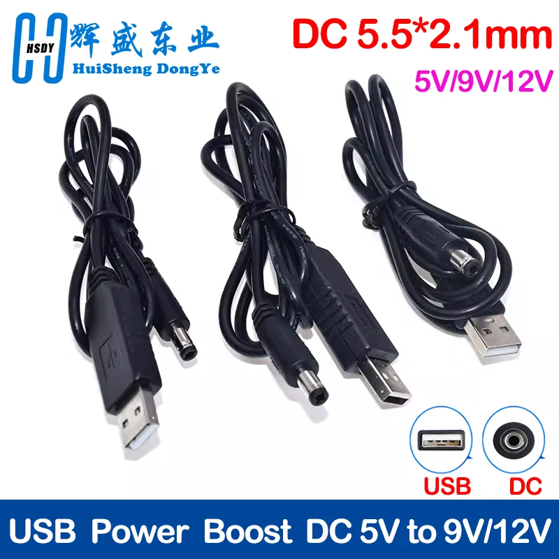 USB-Power-Boost-Line-DC-5V-to-DC-9V-12V-Step-UP-Module-USB-Converter ...
