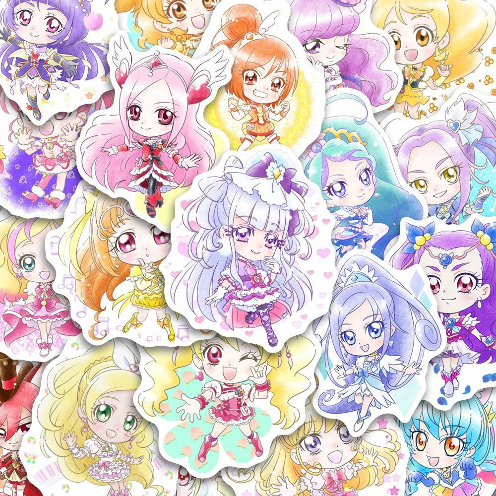 Pegatinas-de-dibujos-animados-Mix-Melody-Pretty-Cure-para-ni-as ...