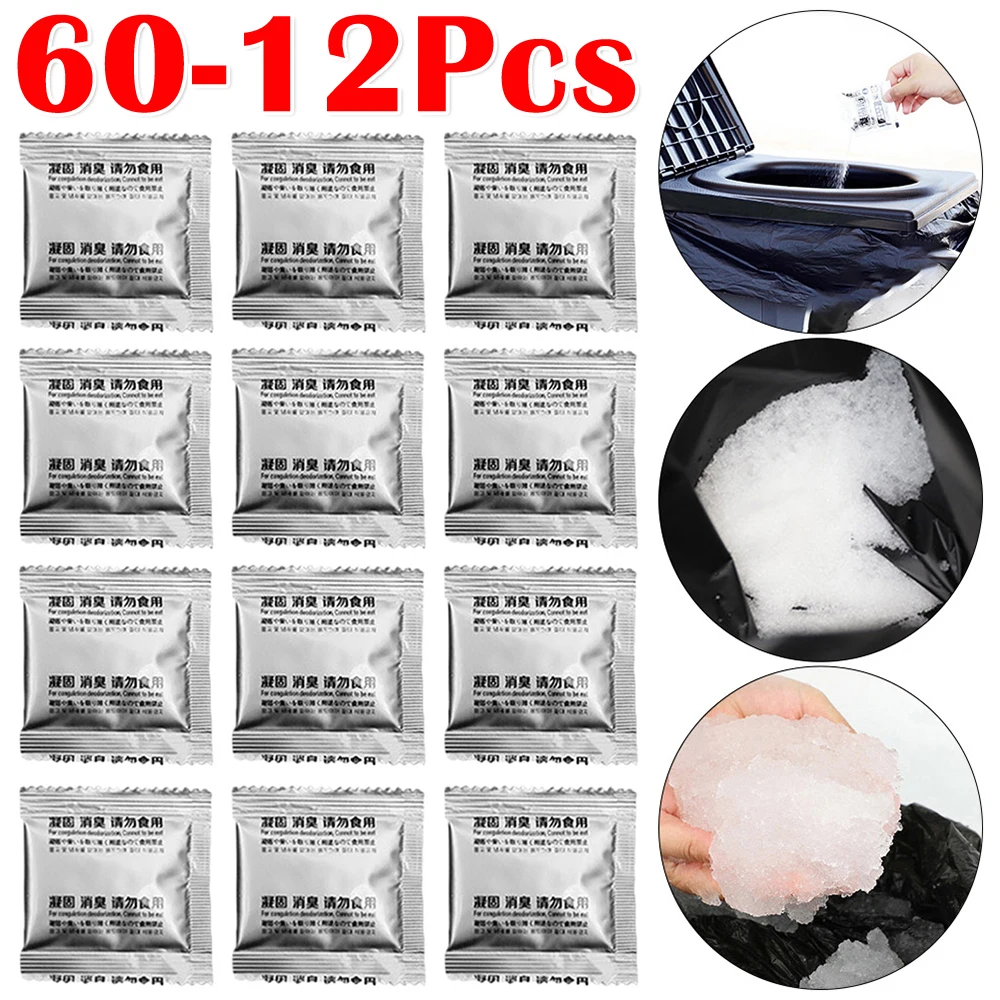 60-12PCS-Emergency-Toilet-Waste-Treatment-Liquid-Waste-Gelling ...