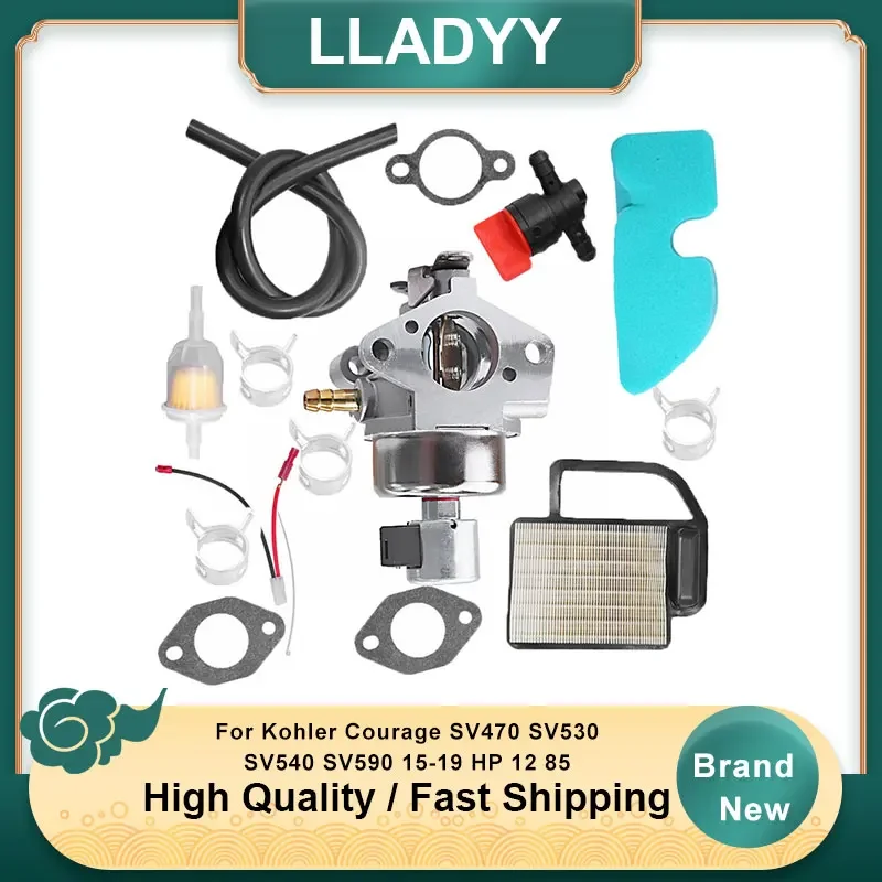 Premium-Carburetor-Kit-For-Kohler-Courage-SV470-SV530-SV540-SV590-15-19 ...