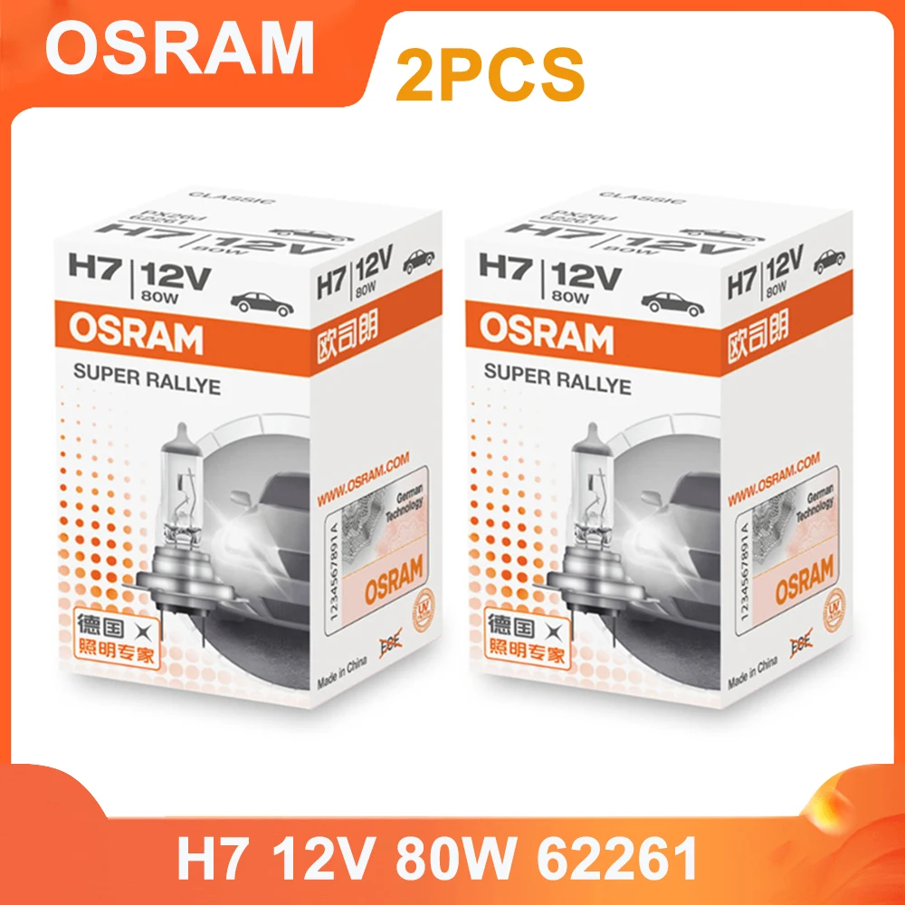 OSRAM-SUPER-RALLYE-H1-H4-H3-H7-9003-HB2-White-Light-Original-Headlight ...