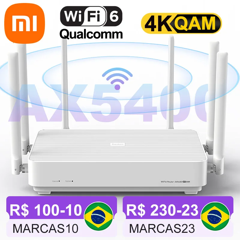 Xiaomi-Redmi-AX5400-Wifi-Router-Mesh-System-WiFi-6-4K-QAM-160MHz-High ...