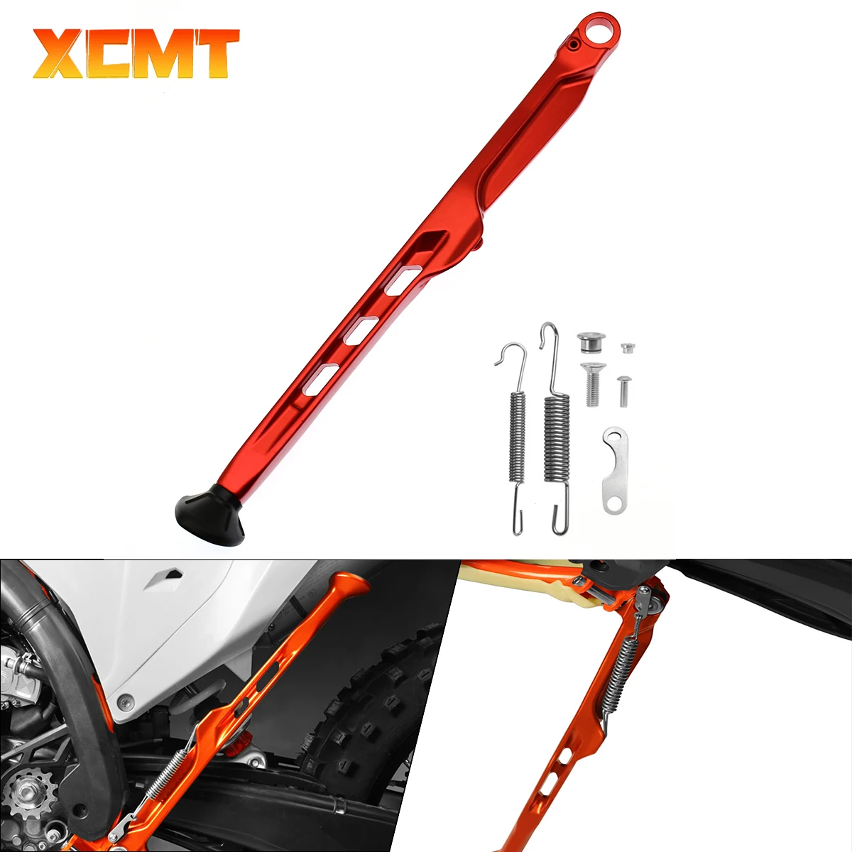Foot-Side-Kick-Stand-Motorcycle-Accessories-For-KTM-XC-EXC-EXC-F-125 ...