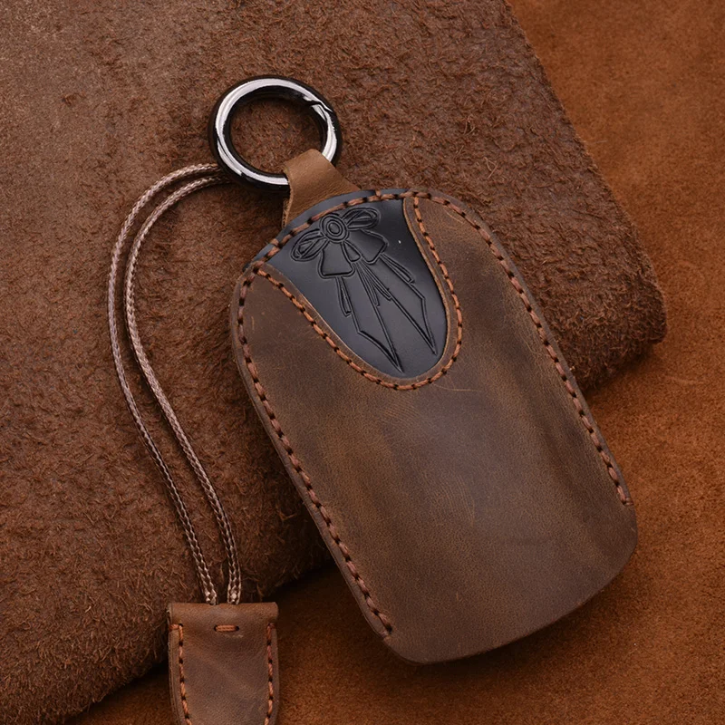Genuine-Leather-Key-Wallet-Pouch-Business-Men-Car-Key-Case-Bag-Holder ...