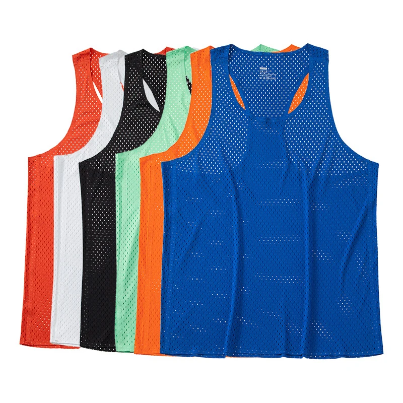 New Summer Running Vest Men Mesh Quick Dry Bodybuilding Sleeveless Tank ...