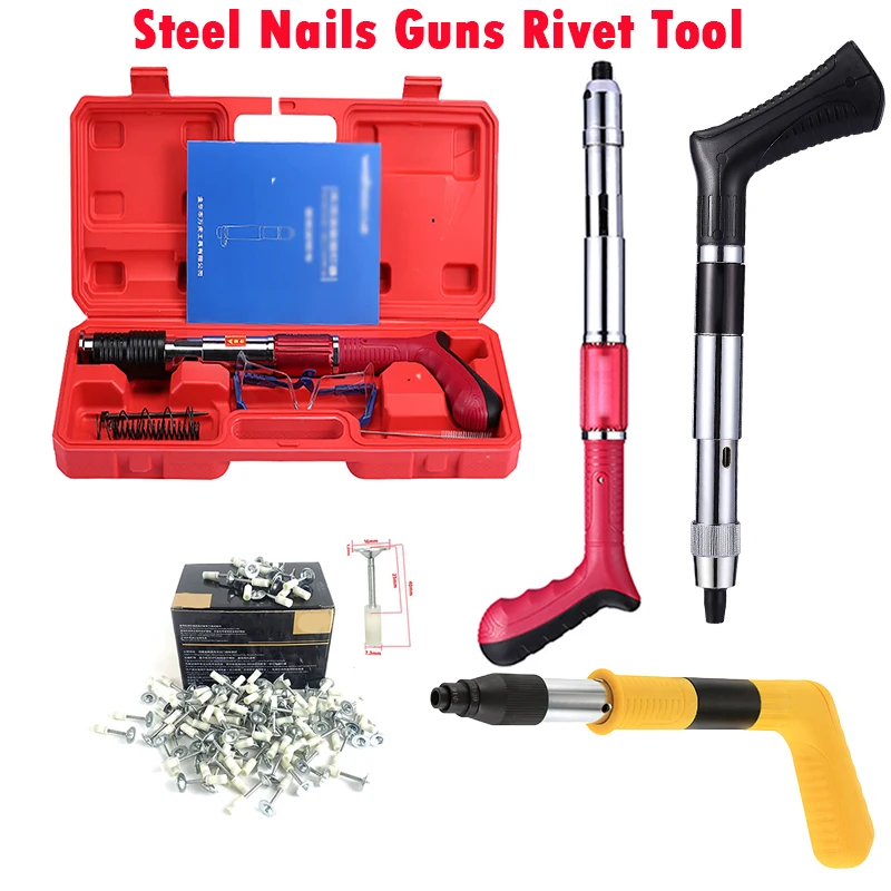 4 Levels Adjust Steel Nails Guns Universal Mini Automatic Slag ...
