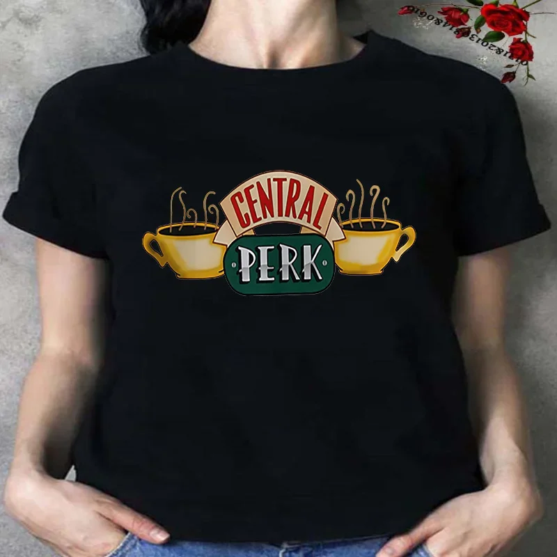 Central-Perk-T-Shirt-Friends-TV-Show-Women-s-T-Shirt-Friends-Central ...