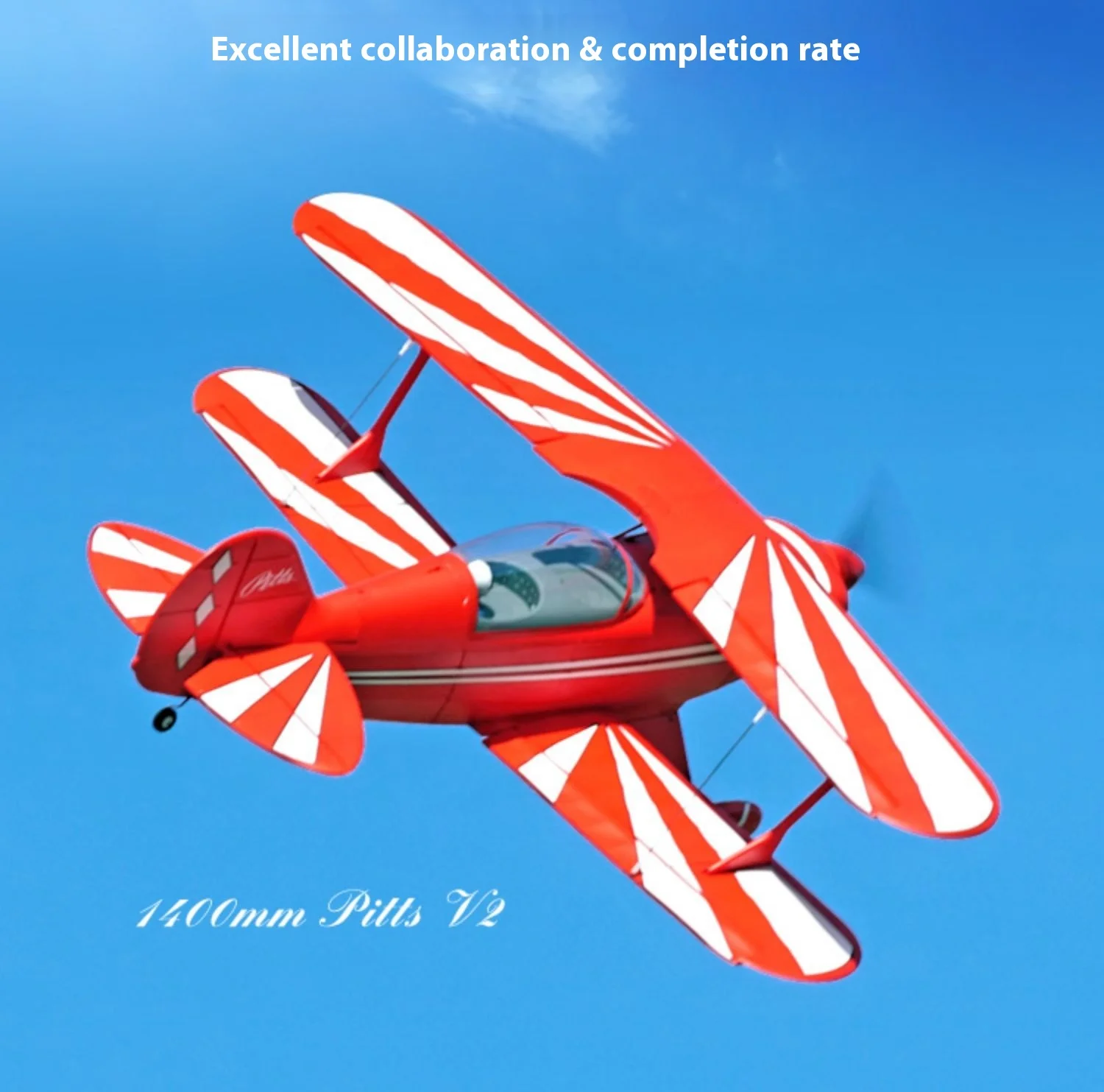 Радиоуправляемый самолет FMS 1400 мм Бисквит | AliExpress