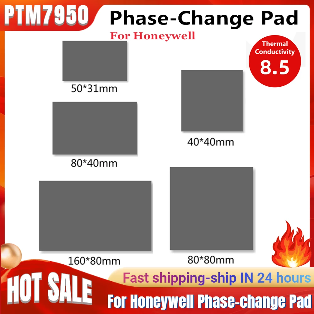 For Honeywell PTM7950 Phase change Pad For Laptop GPU CPU Heat ...