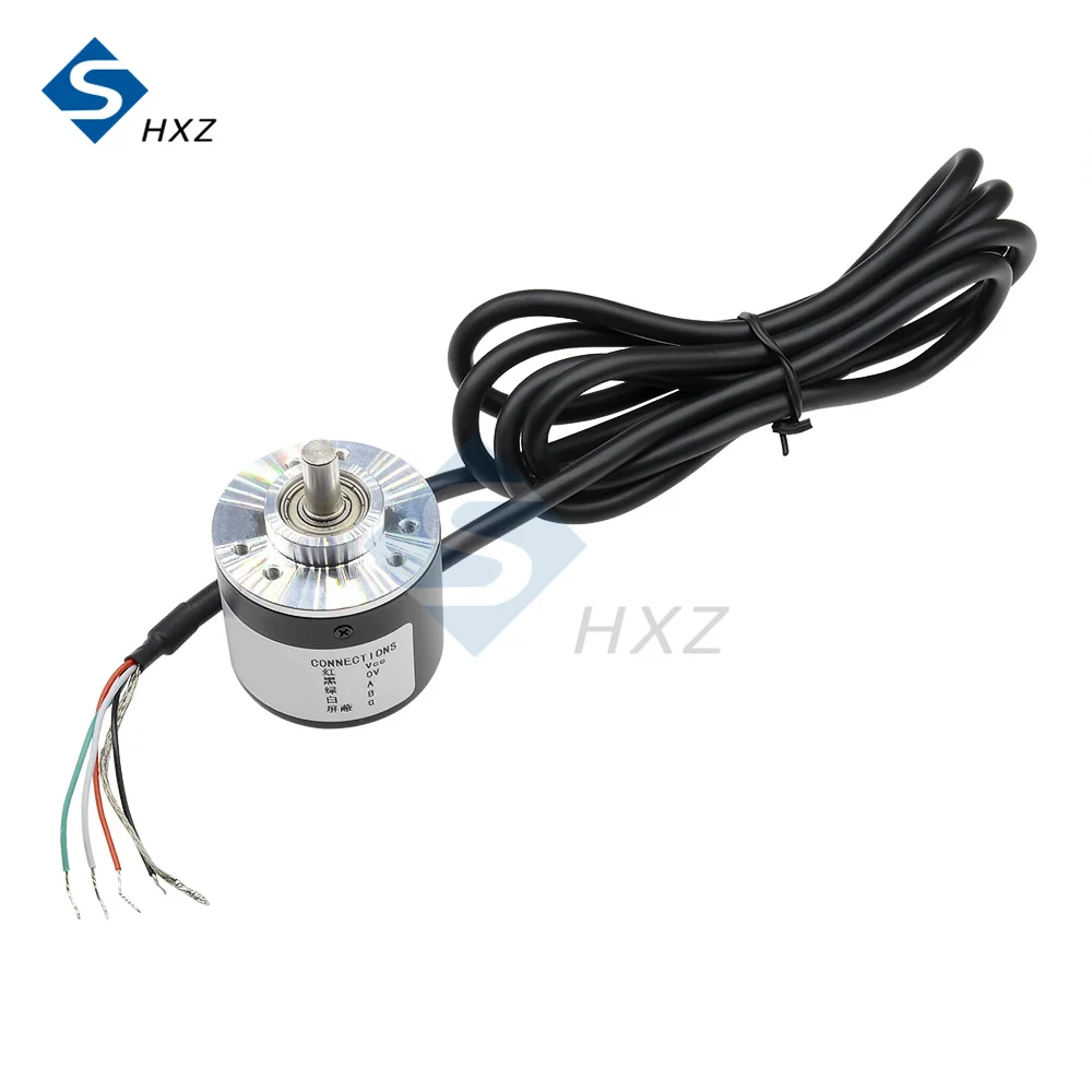 Rotary-Incremental-Encoder-Connection-360-600P-R-AB-2-Phase-6mm-Shaft-5 ...