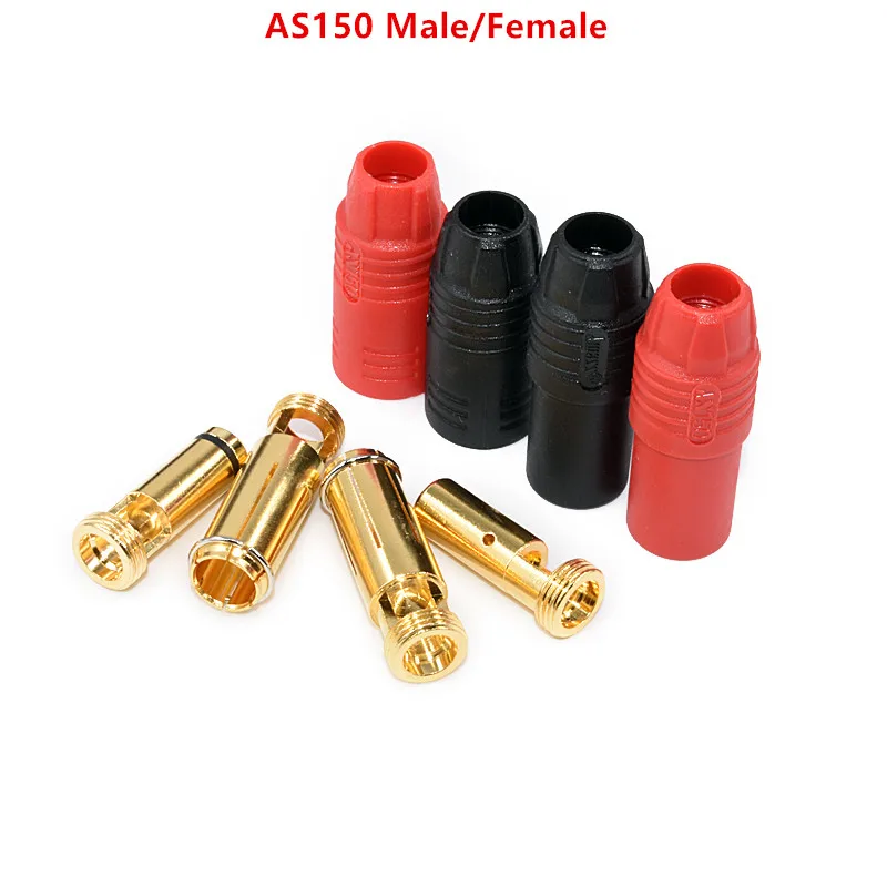 AS150-Male-Female-Connector-7mm-Golden-Plated-Anti-spark-Plug-High ...