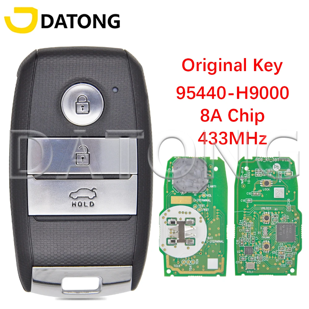 Datong-World-8A-Chip-433MHz-Original-PCB-Proximity-Car-Remote-Key-95440 ...