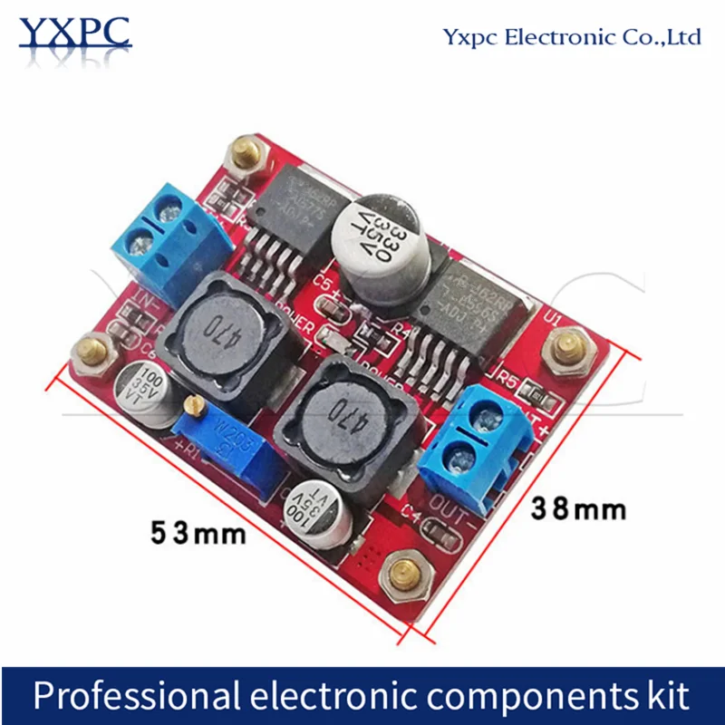 LM2596S LM2577 DC-DC Adjustable Step-Up and step-down Power Supply ...