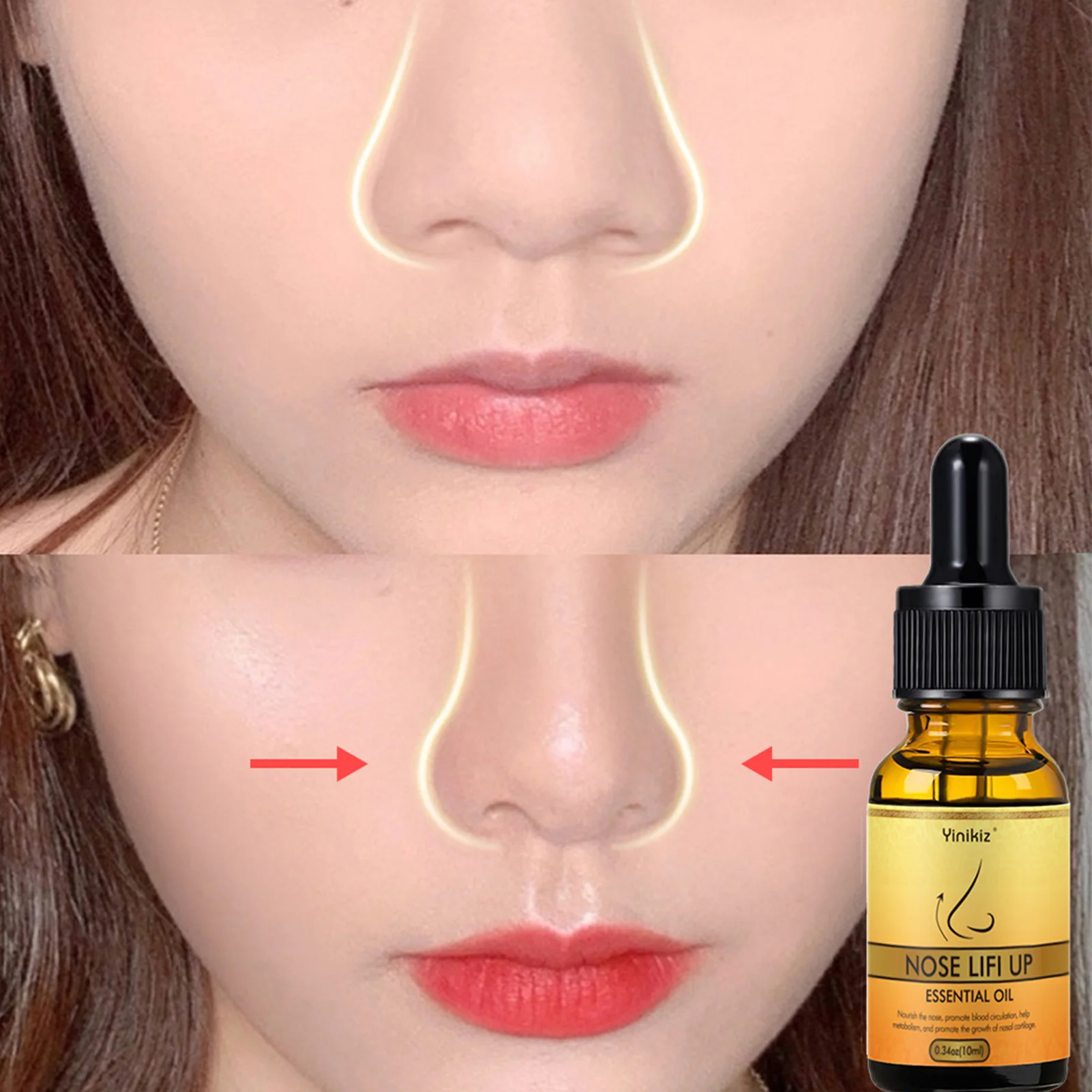 Nose Up Heighten Rhinoplasty Oil Collagen Firming Moisturizing Nasal ...