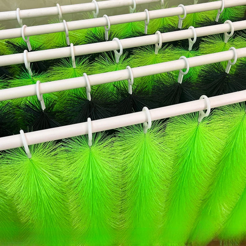 10pcs 30/40/50cm Koi Fish Pond Filter Brush High-density Brush ...