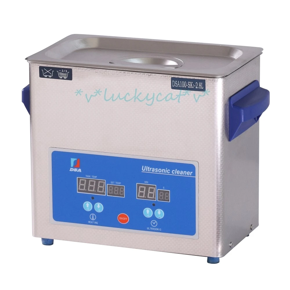 high quality 1set DSA100-SK1-2.8L Stainless Steel Ultrasonic Cleaner ...