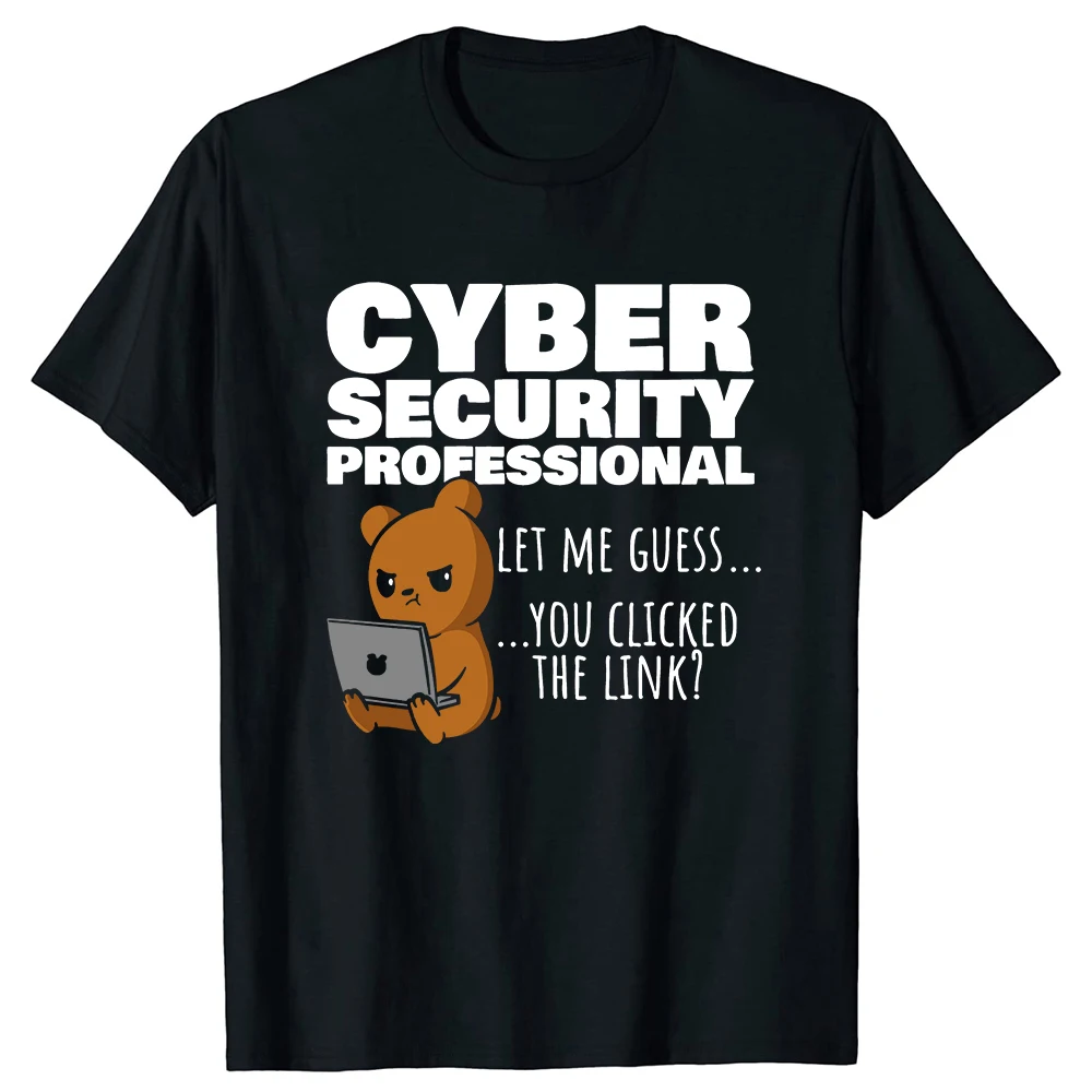 You-Clicked-The-Link-Funny-Cybersecurity-Programmer-T-Shirts-Streetwear-Hacker-Security-Cyber ...