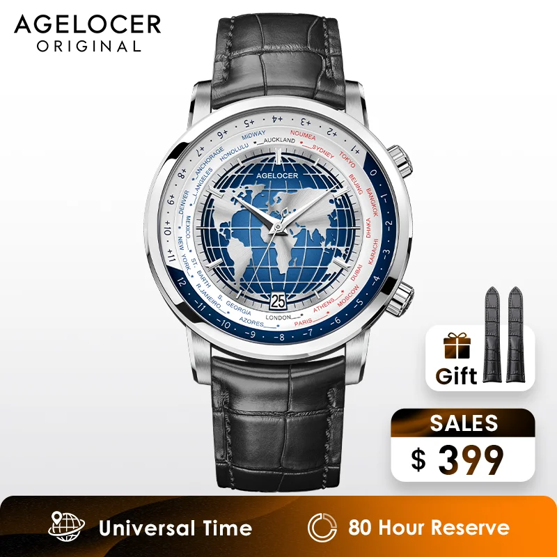 AGELOCER-Original-World-Time-Watch-Men-s-Luxury-Business-Formal-Automatic-Mechanical-Watch ...