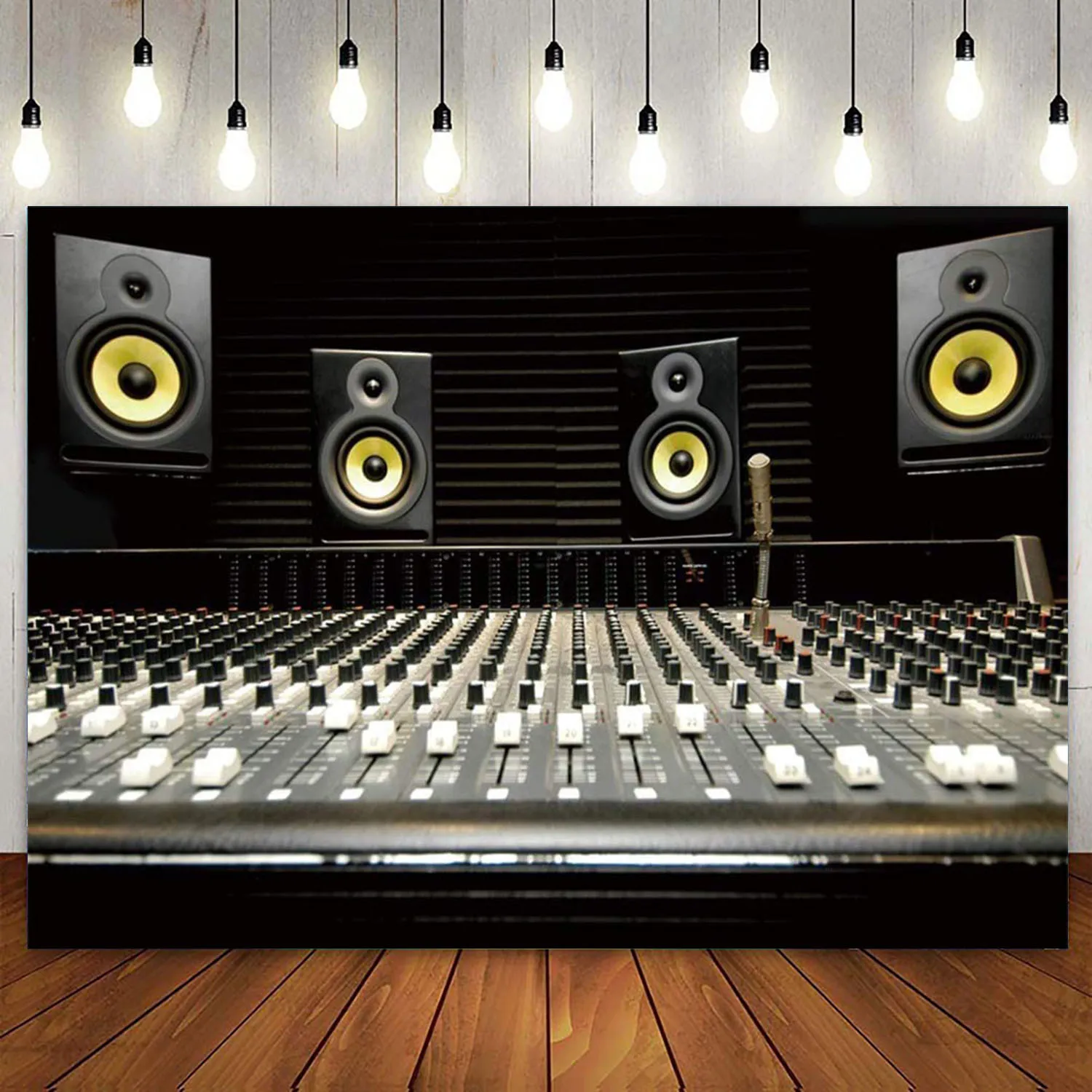 Music Studio Backdrop