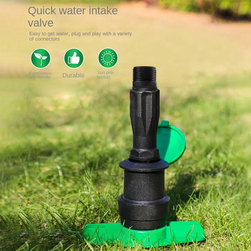 5Db/Tétel 1 Hüvelykes Műanyag Gyors Vízszelep Hím Szál Víz Szívószelep ...