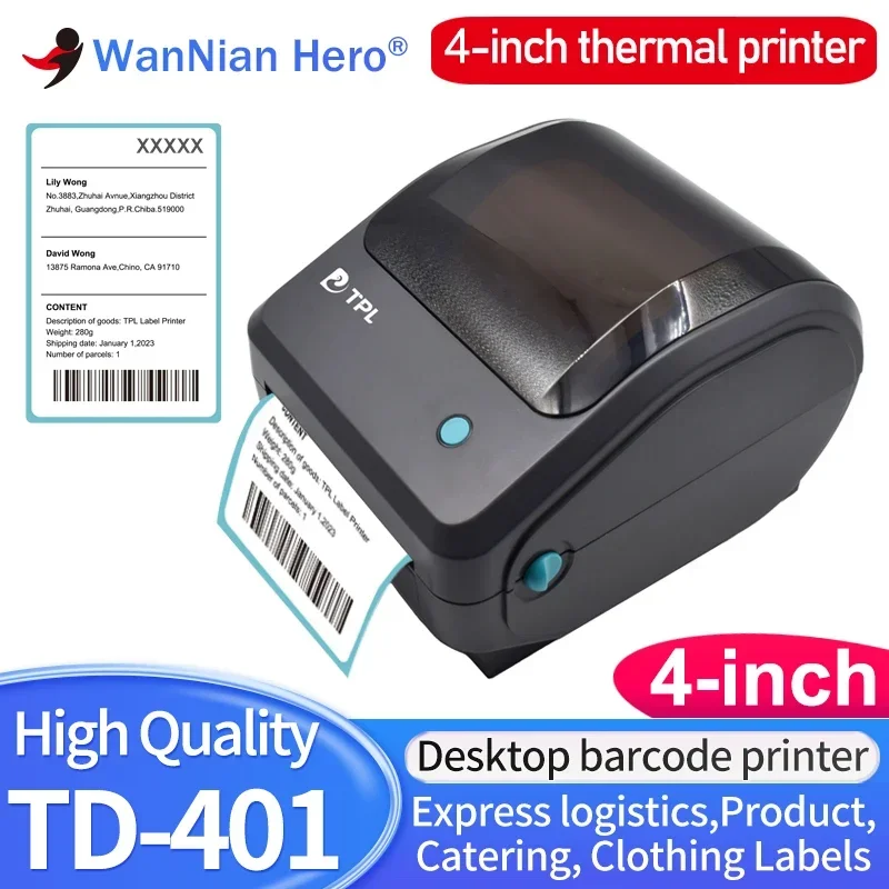 TD-401-4-Inch-Thermal-Label-Printer-Shipping-label-printer-Barcode-Sticker-Machine-USB-Bluetooth ...