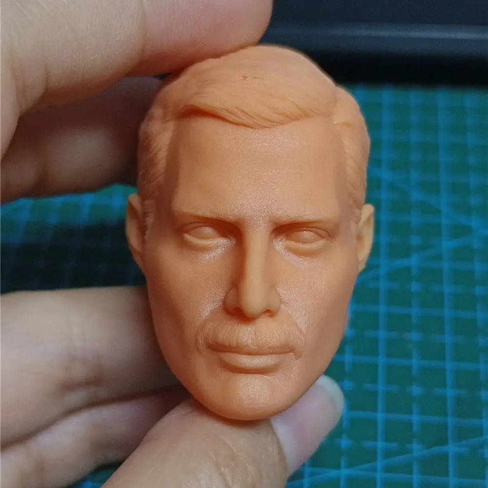 Unpainted-1-6-Scale-Freddie-Head-Sculpt-Model-For-12-inch-Action-Figure ...