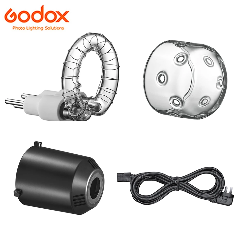 Godox-QTIII-Accessory-400W-600W-1200W-Spare-Flash-Tube-Lamp-Glass ...