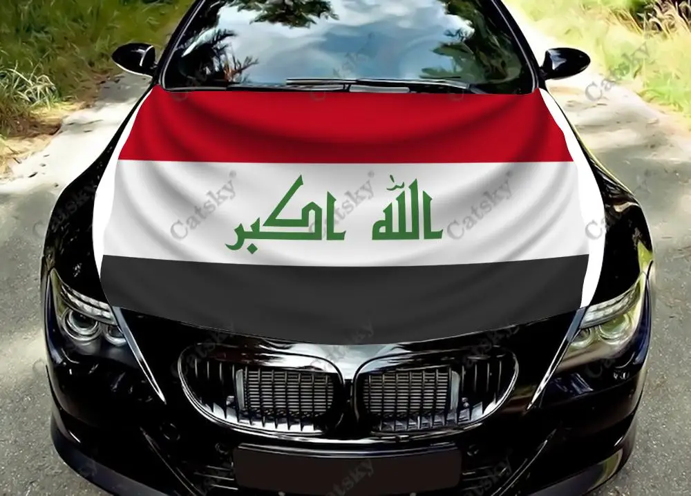Iraq-flag-Car-Hood-Wrap-Color-Vinyl-Sticker-Decal-Truck-Graphic-Bonnet ...