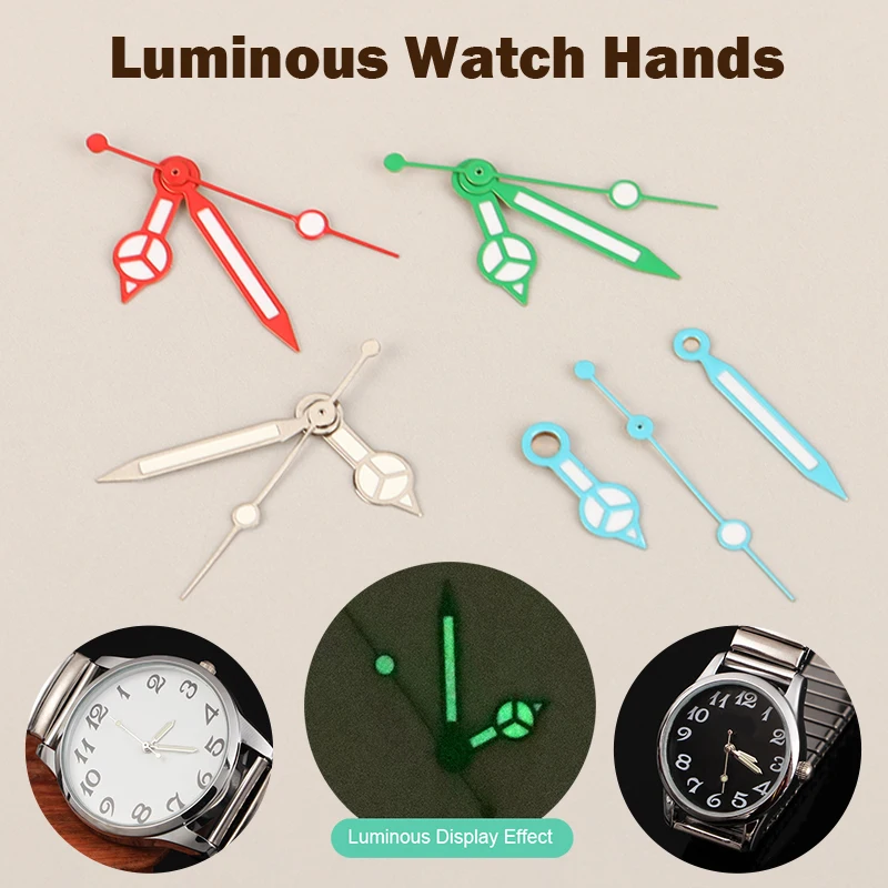 Modified Watch Accessories Green Luminous Watch Hands For NH35/36/4R/7S ...