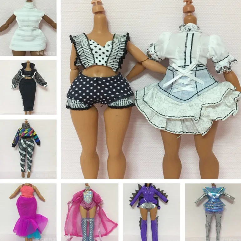the clothes for 30cm plastic doll big sister accessories shoes clothes ...